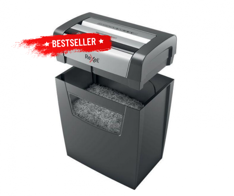 Rexel Niszczarka Momentum X410 P4, 10 kartek, 23l kosz, konfetti ...